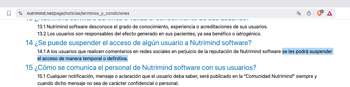 Avena vs Nutrimind
